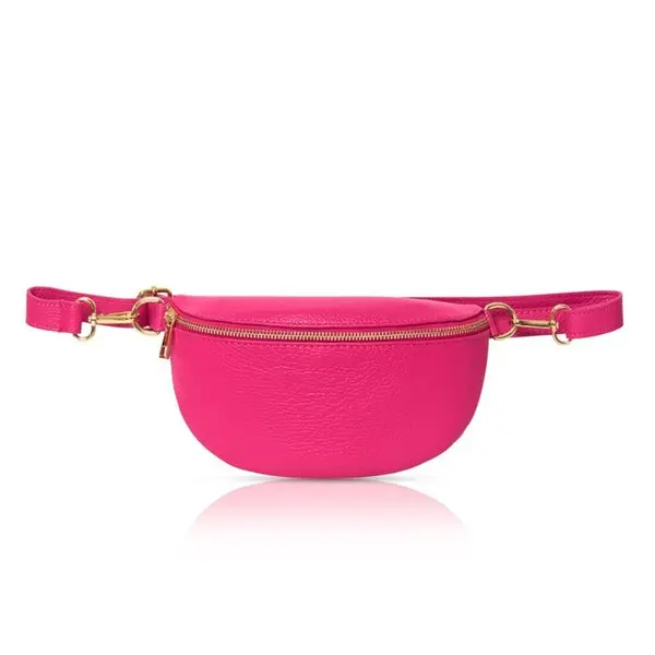 BETSY & FLOSS Zadar Crossbody & Waist Bag Fuchsia - Pink