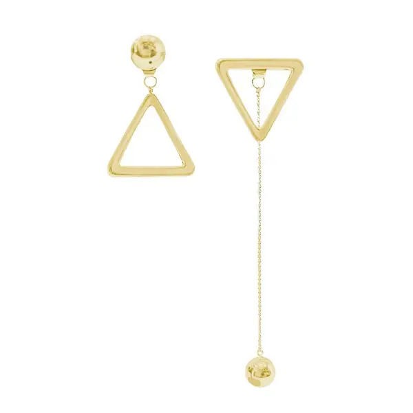 MONOSUIT Jewellery Earrings- Color - Gold
