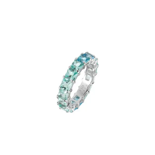 Arte Madrid Sundaze Eternity Ring - Green