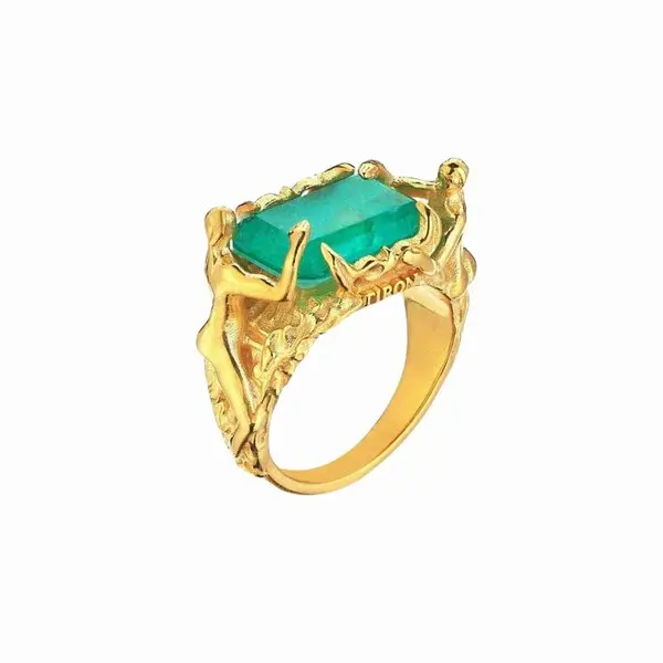 STEFAN TIRON Marée Ring Limited Edition - Gold