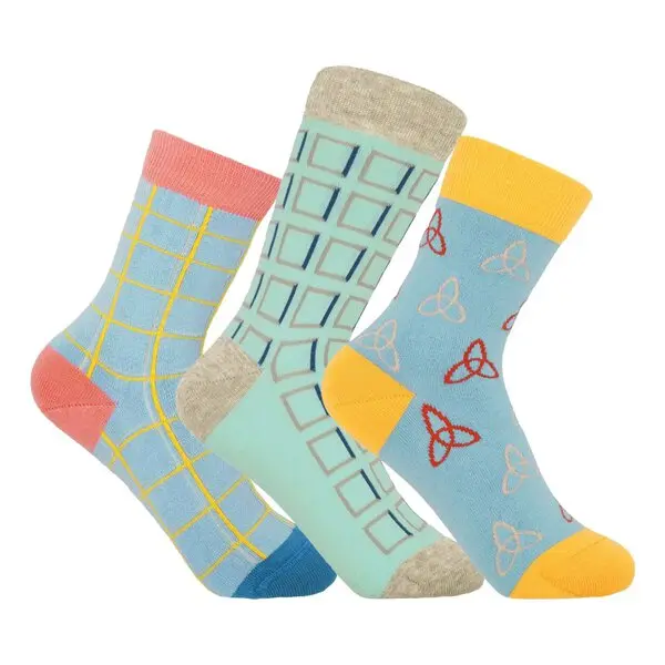 PEPER HAROW - MADE IN ENGLAND S Socks Bundle – Light - Blue
