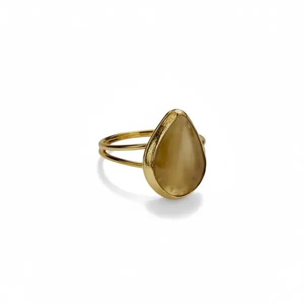 LA PLUIE JEWELLERY Hürrem Ring En Sand - Gold