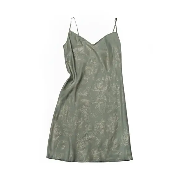DECOFLUX HOME Pajama Dress Rose Line Wild Sage - Green