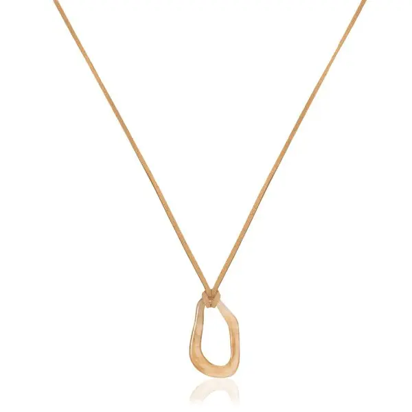 A WEATHERED PENNY Neutrals / Nyx Necklace Sand - Brown