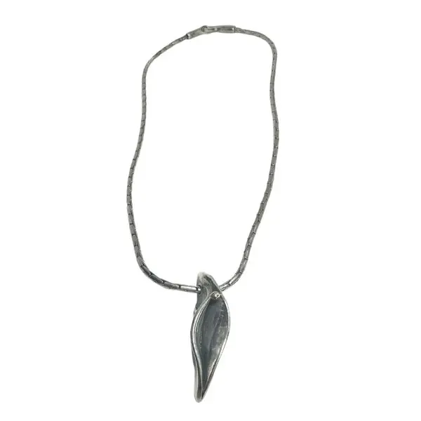 TG-JEWELLERY BY TAMARA GERVASIO Silver / Gold / Black Erotika Necklace – Sterling Silver With Gold Accent - Silver/gold/black
