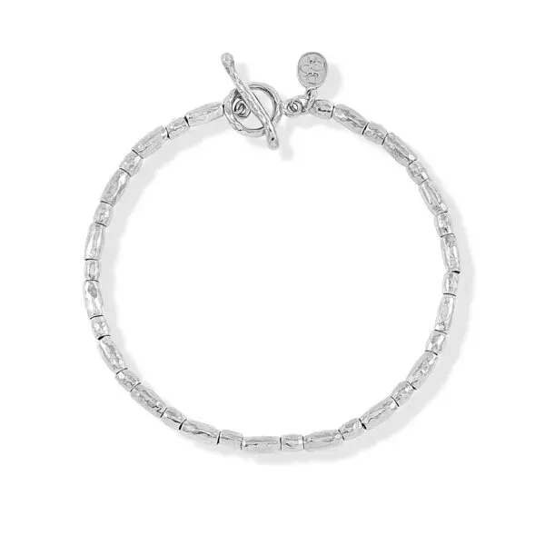 DOWER & HALL Rice Nomad Bracelet In Sterling - Silver