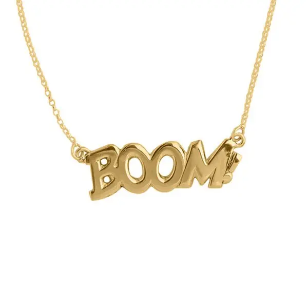 EDGE ONLY Boom! Necklace 18ct Vermeil - Gold