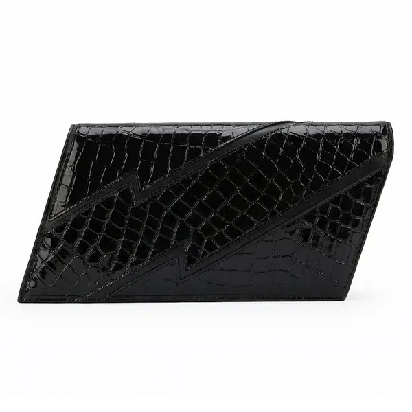 TERRY DE HAVILLAND Mia Clutch Bag - Black
