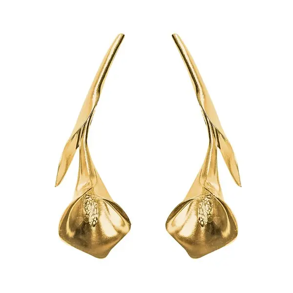 ALEGORIA JEWELLERY Calla Maxi Earrings - Gold