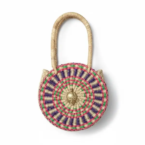 SOKONA Esengo Joy In Motion Handwoven Bag - Pink
