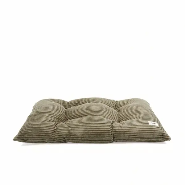 CAFIDE Corduroy Dog Cushion Bed, Bela - Green