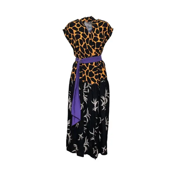ARTISTA Terra Nine Maxi Wrap Dress - Purple
