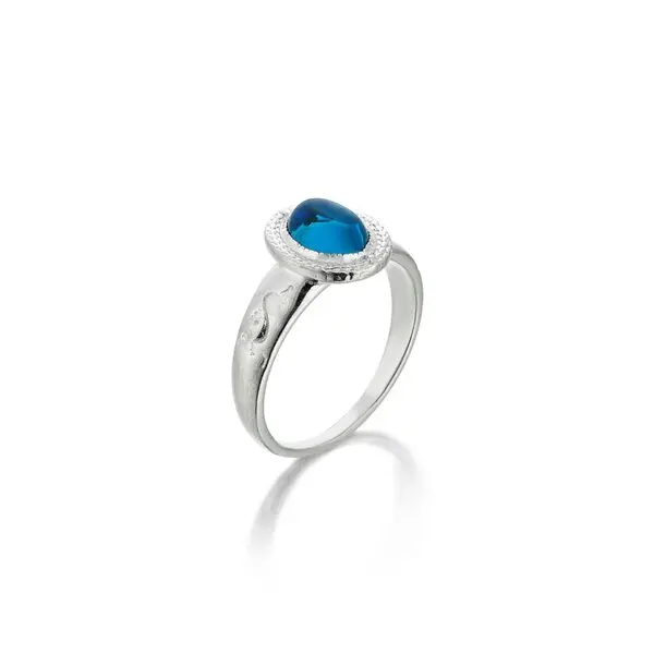 STEFAN TIRON Koi Silva Ring - Silver