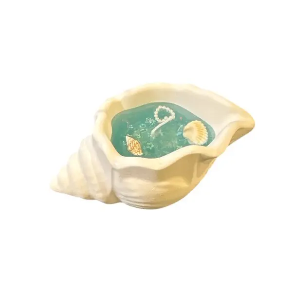 SUKI WANG LONDON Store Of Seashell Candle - Blue