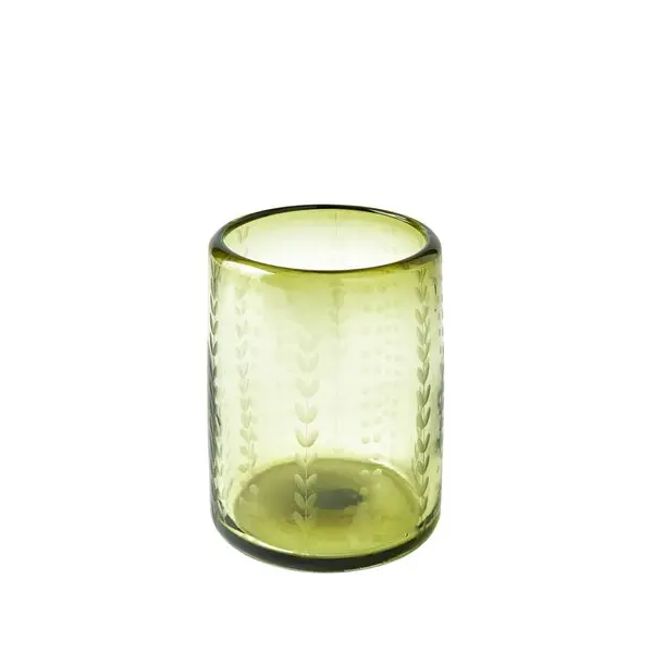 HALF PAST SEVEN Signature Seven Rocks Glass — Citron - Grey