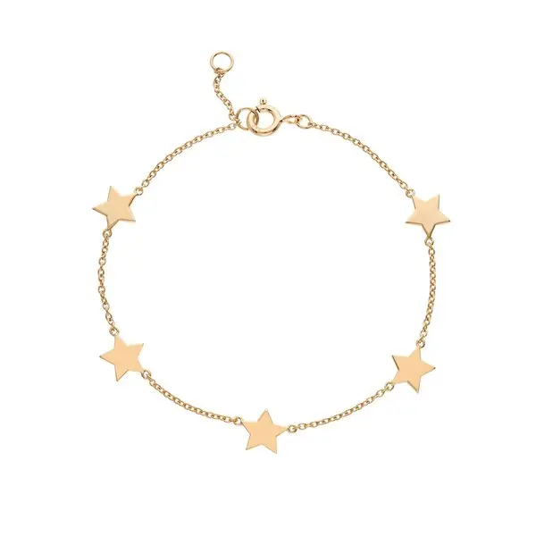 AUREE JEWELLERY Alta Gold Vermeil Star Bracelet - Yellow