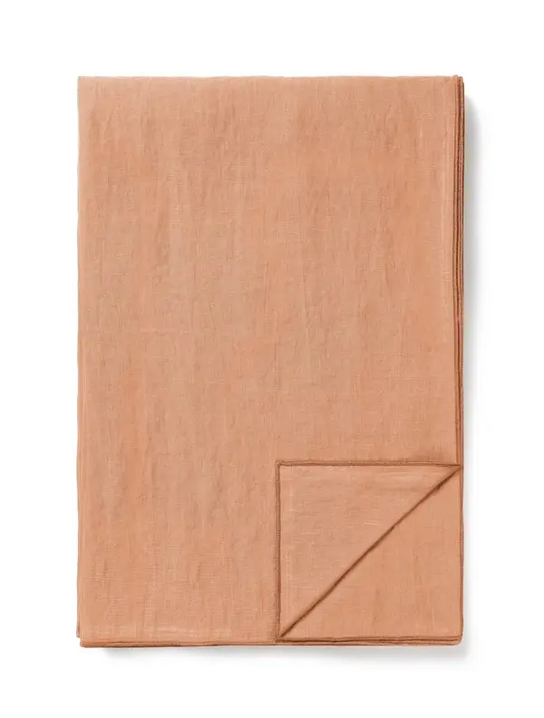 TAMEKO Merrow Table Cloth — Rust - Red