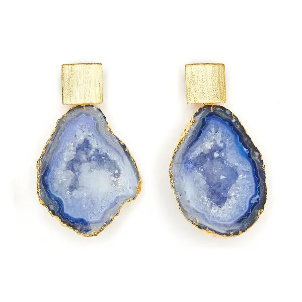 MAGPIE ROSE Royal Rocks In The Sky Earrings - Blue