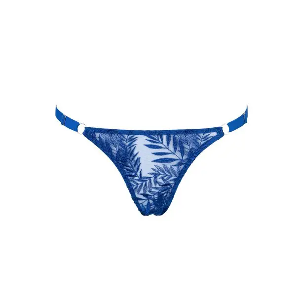 DARILY UNDERWEAR Adjustable String Panties Indigo - Blue