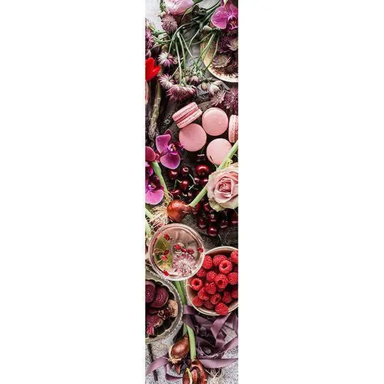 Botanical Boys Champagne Table Runner - Pink