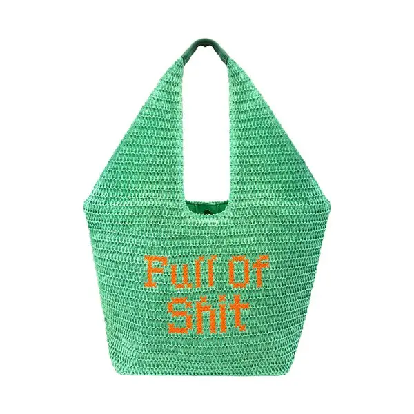 LILLY LOVES Oversized Beach Bag - Green