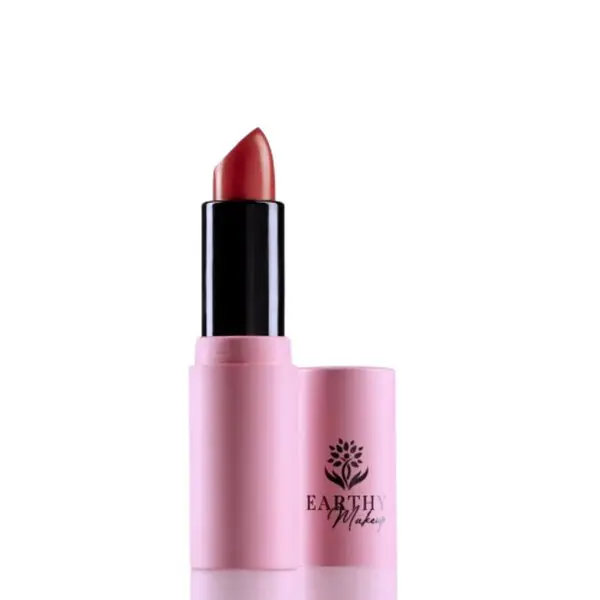 EARTHY MAKEUP Shine Through – Lipstick -earthy Love - Red