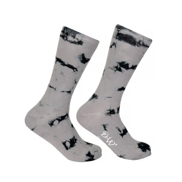 DAVID WEJ Abstract Socks - Grey