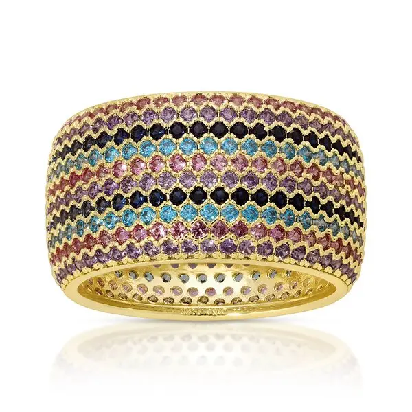 NATIVE GEM Billionaire Ring- Pop Rocks - Gray/yellow
