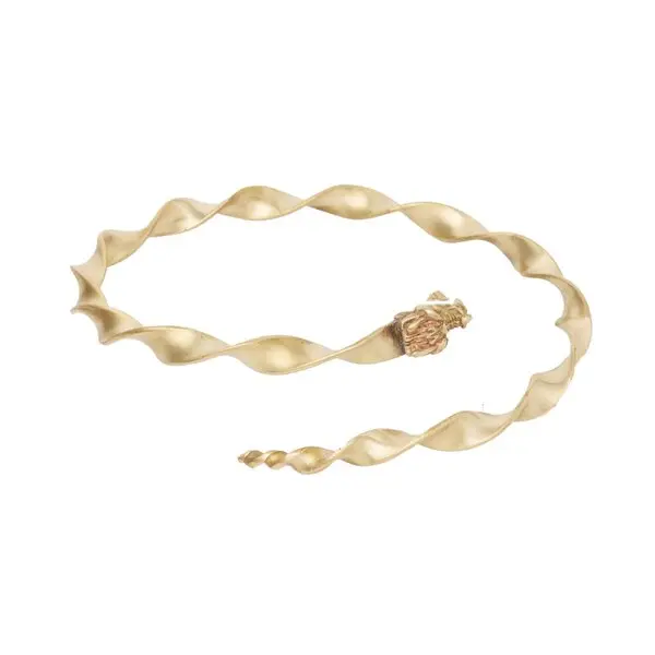 ZEWORKS Dragon Sari Burma Upper Arm Cuff - Gold