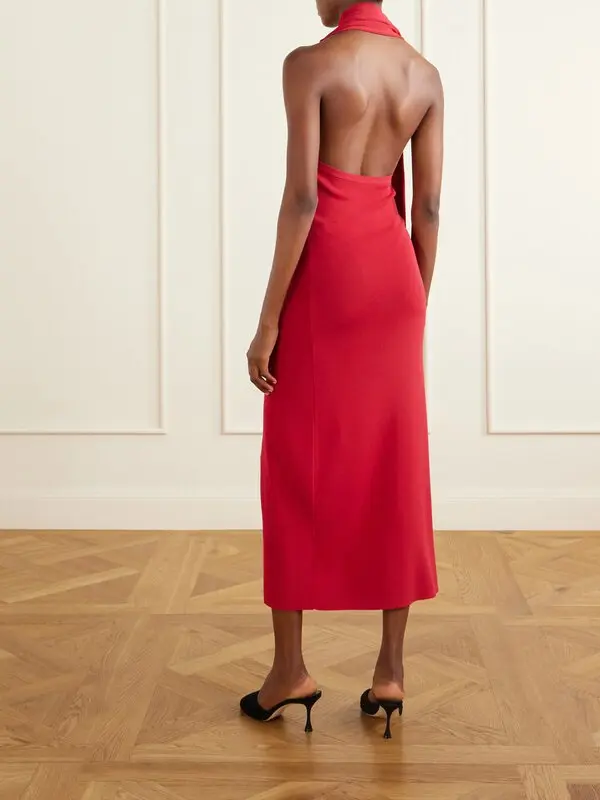 Altuzarra Mitchell Jersey Midi Dress - Red
