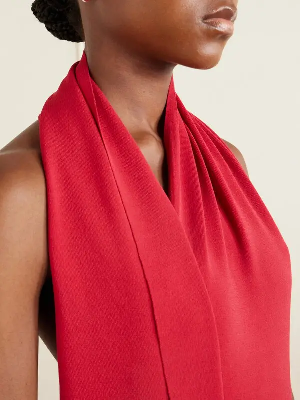 Altuzarra Mitchell Jersey Midi Dress - Red