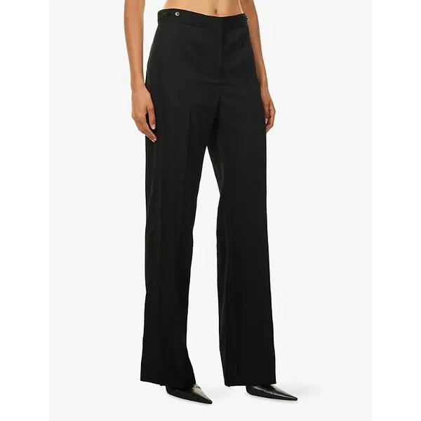 Stella McCartney Slim-fit Wool Tuxedo Trousers