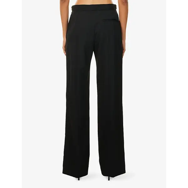 Stella McCartney Slim-fit Wool Tuxedo Trousers