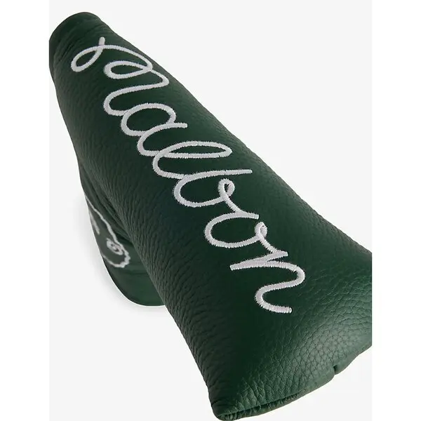 MALBON Brand-embroidered Leather Blade Cover