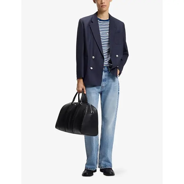 Hugo Striped Relaxed-fit Cotton-jersey T-shirt