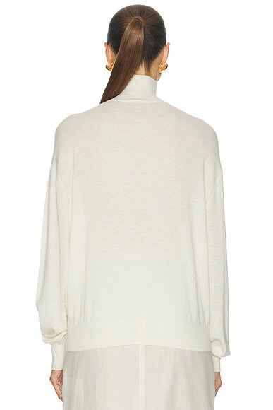 SAME Relaxed Cashmere Turtleneck Sweater