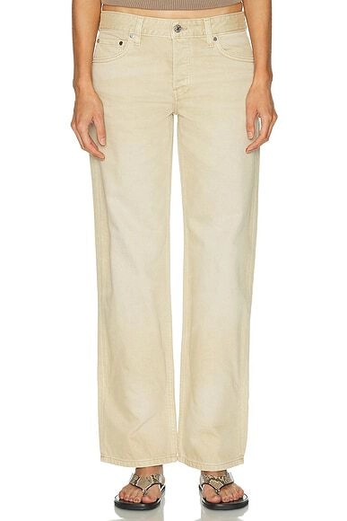 EB DENIM Low Rise Baggy Jeans - Sunset