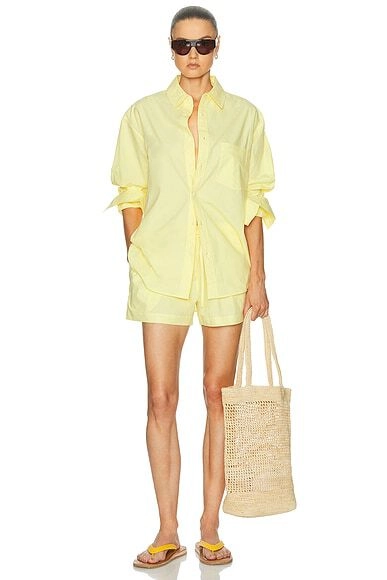 Matteau Relaxed Button Down Top