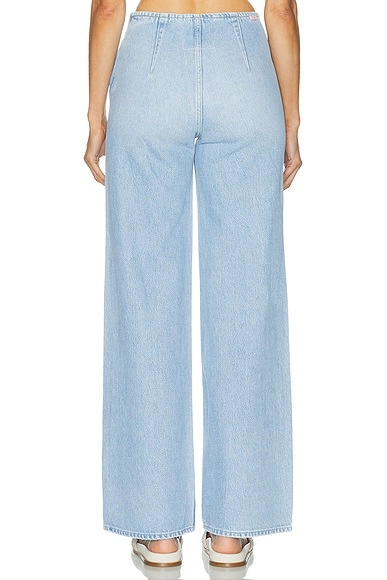 MOTHER The Laced Up Smoothie Sneak Jeans