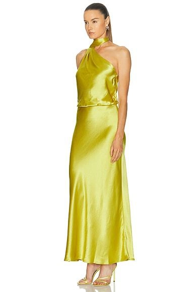 Staud Estelle Dress - Citron