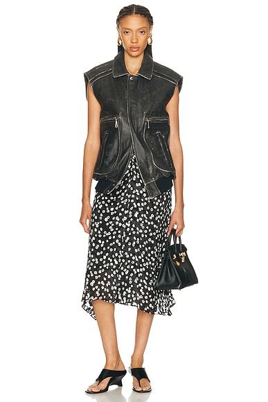 Rabanne Oversized Sleeveless Jacket