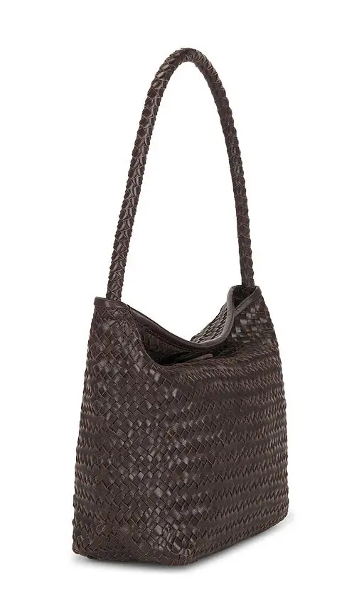 Madewell Handwoven Leather Shoulder Bag