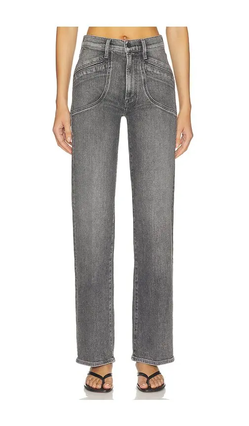 MOTHER The Rambler Utility Sneak Jeans In . Also - Grey