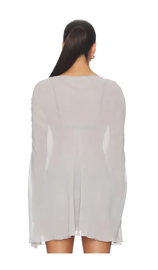 Lioness Aura Poncho In . Also - Grey