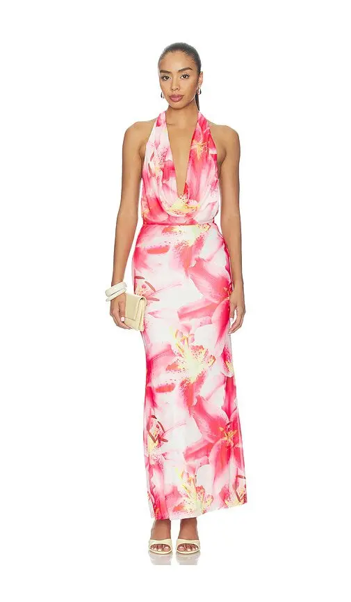 MORE TO COME Desdemona Maxi Dress In . Also - Multi