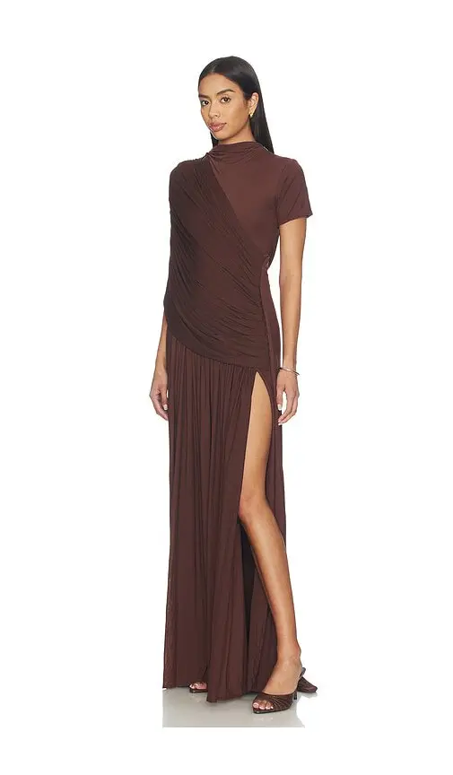 DEME BY GABRIELLA The Sparrow Dress - Brown