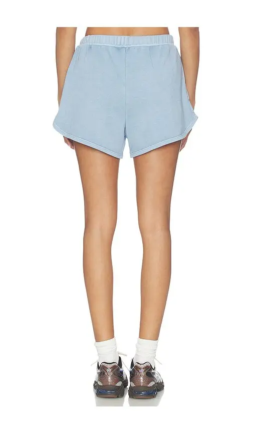 Beyond Yoga Mid Rise Athletic Shorts - Blue