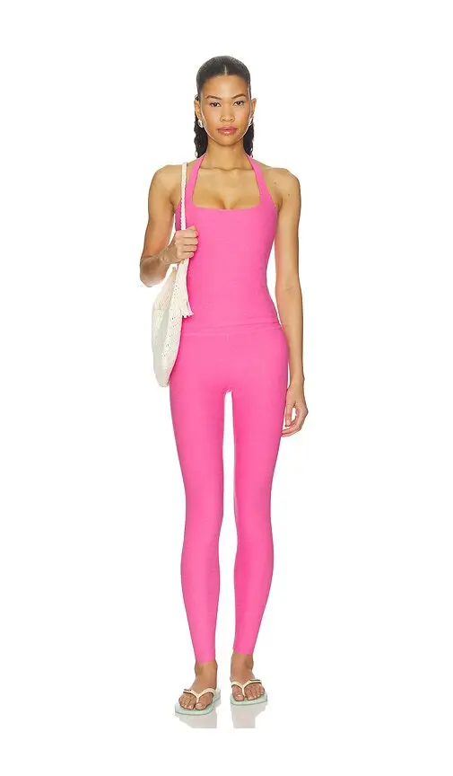 Beyond Yoga Spacedye Midway Square Halter Top