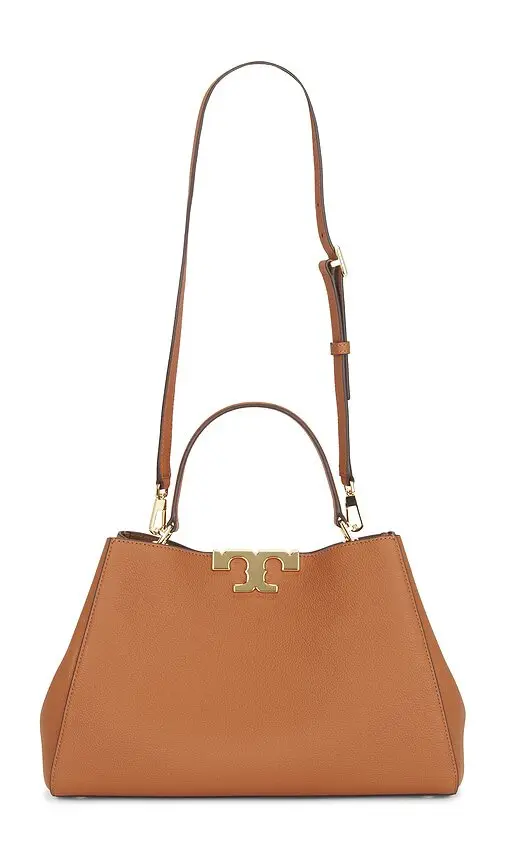 Tory Burch Eleanor Soft Satchel Bag - Tan