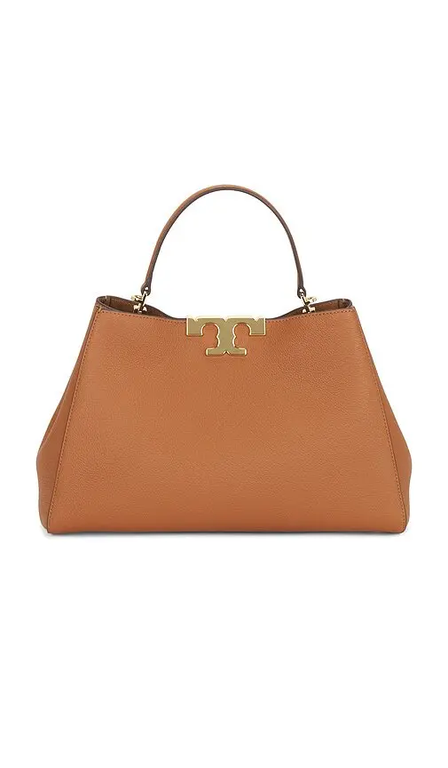 Tory Burch Eleanor Soft Satchel Bag - Tan